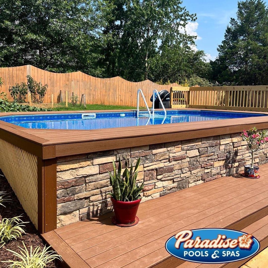 Semi In-Ground Pools for Sale in Dunn and Greensboro